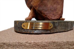 Sally Kimp sculpture | The Gatherer - terracotta