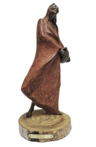 Sally Kimp bronze sculpture | Waterwoman