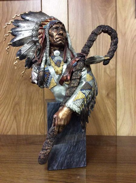 C.A. Pardell | mixed-media sculpture Victorious