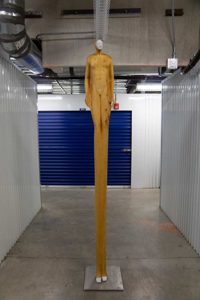 Oriano Galloni wood sculpture | Soul 8 Silent Soul Project