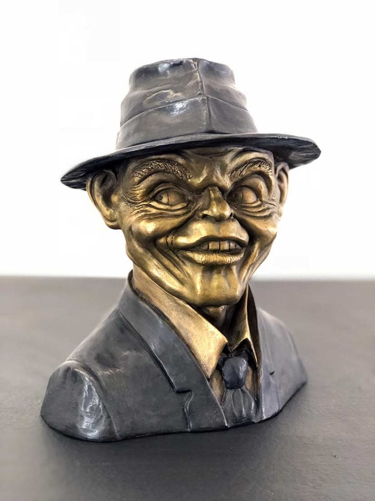 Bronze Sculpture Frank | Limited Edition titled Frank by Chris Towle