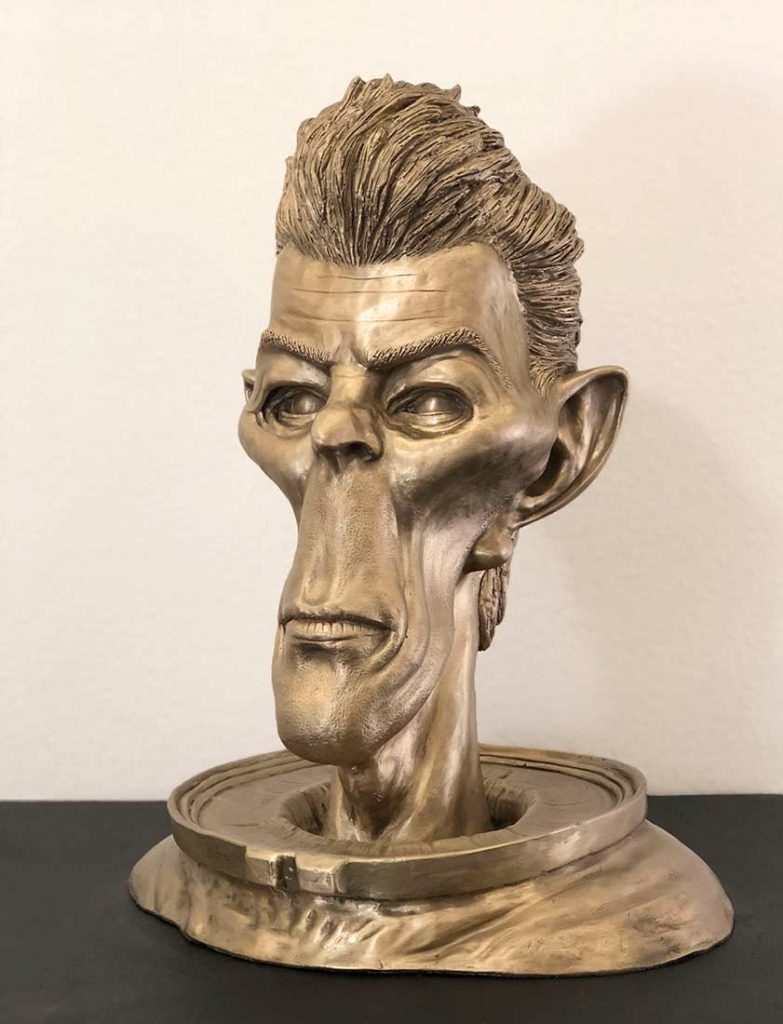Chris Towle bronze sculpture | Ziggy Stardust