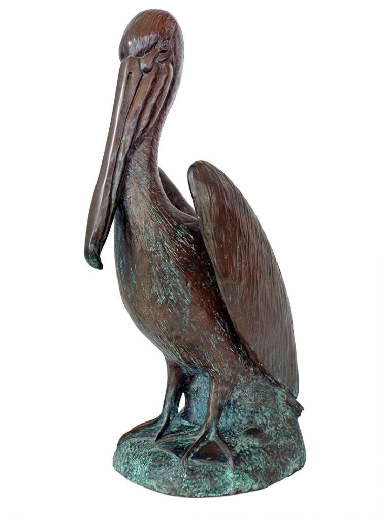 James Siebert bronze sculpture | limited edition Pelican