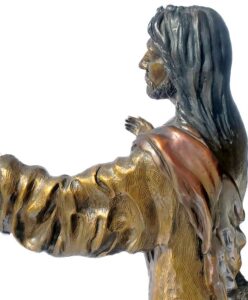 Danny D. Edwards sculpture | The Good Shepherd in bronze