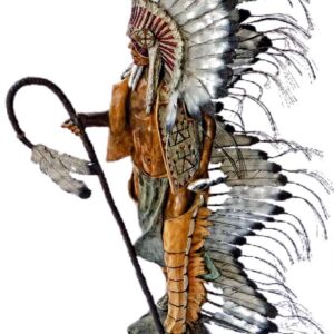 Native American Indian sculpture | for sale at SculptureCollector.com