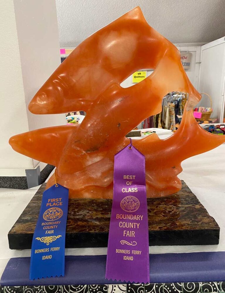 Anna Lee Harris sculpture | Translucent Orange Alabaster
