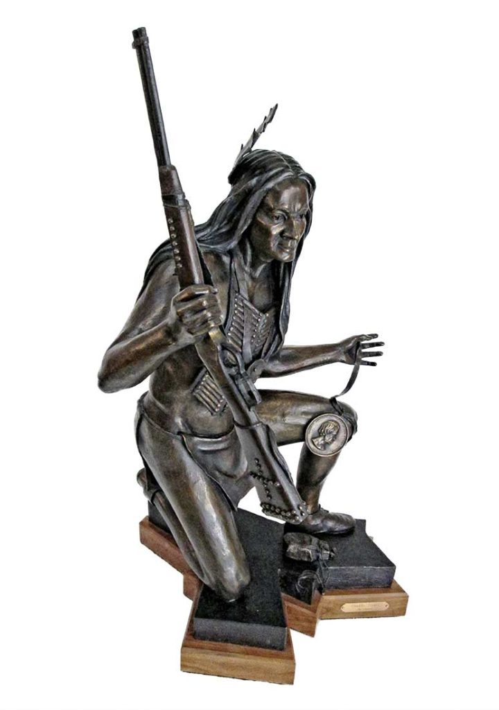 Ed Swena bronze sculpture | Goodbye Treaty