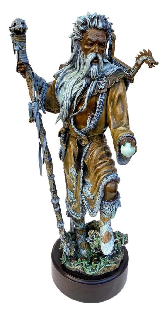 John Soderberg bronze sculpture | Merlin - limited edition