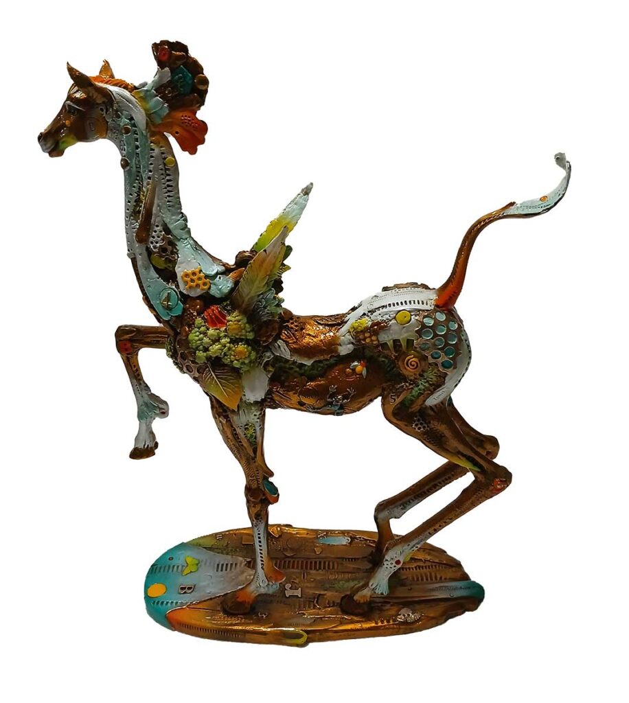 Nano Lopez bronze sculpture | Dusty - limited Edition Bronze