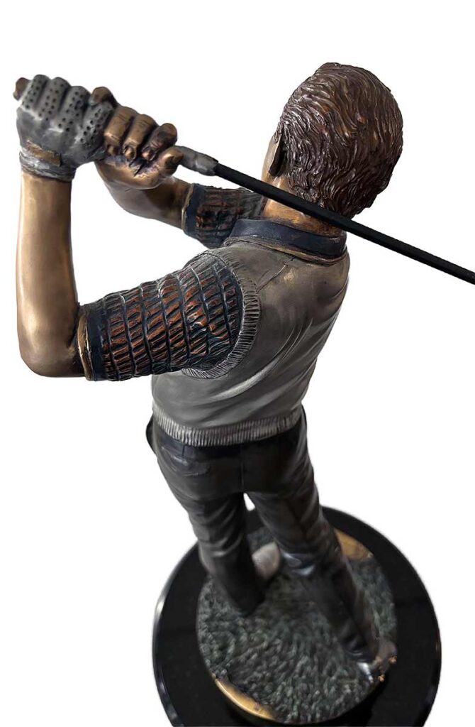A Legends bronze sculpture | Ray Floyd golf Swing