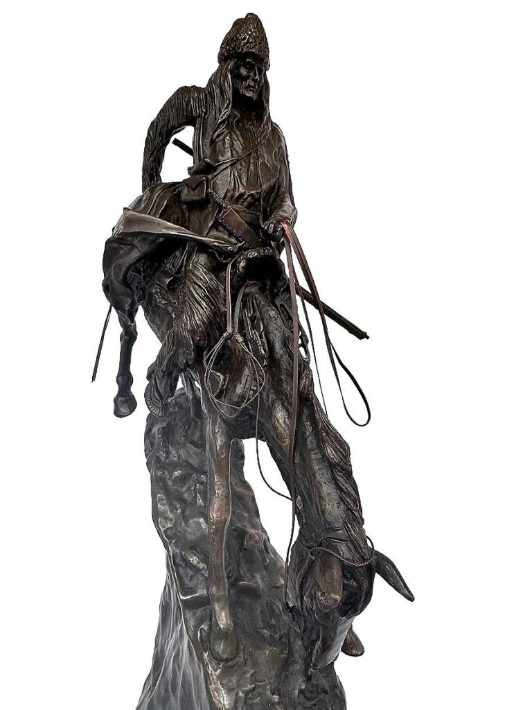 Frederic Remington bronze sculpture | Mountain Man (After)