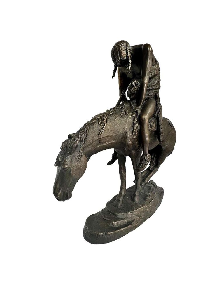 J. E. Fraser bronze sculpture | End of the Trail - 1880s