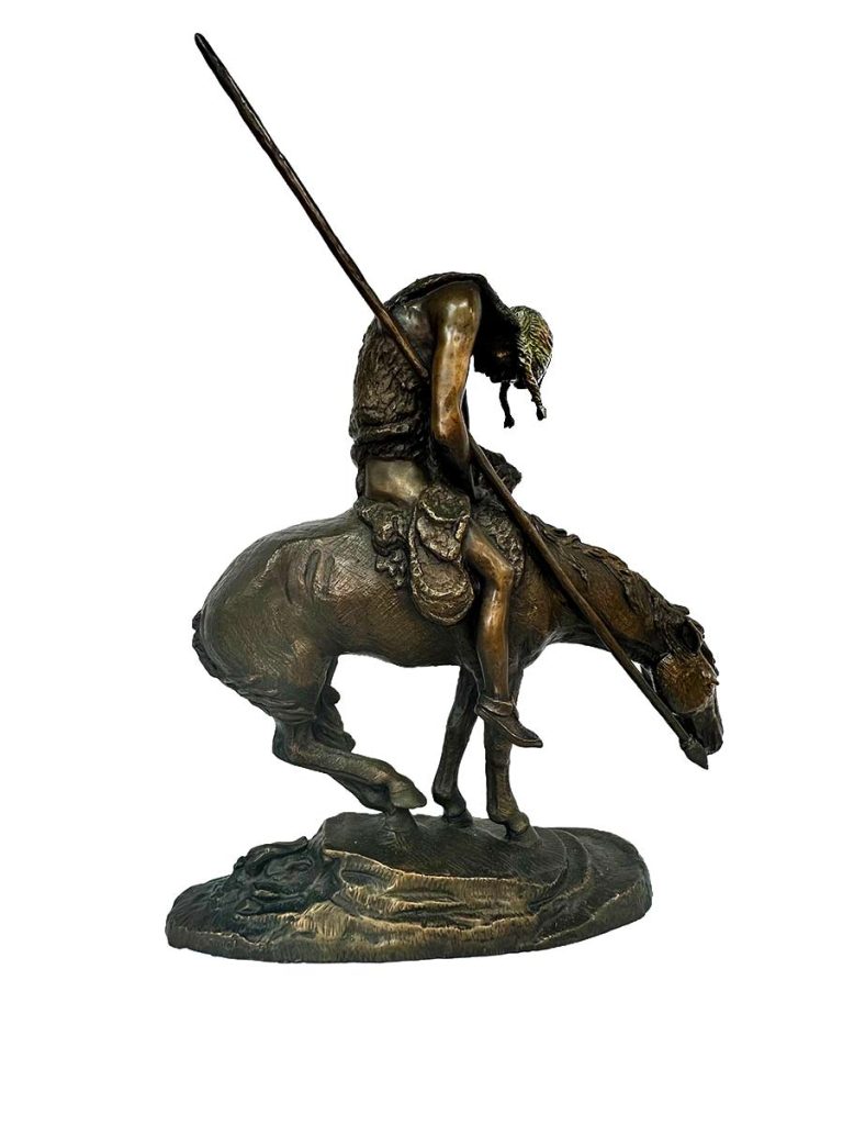J. E. Fraser bronze sculpture | End of the Trail - 1880s