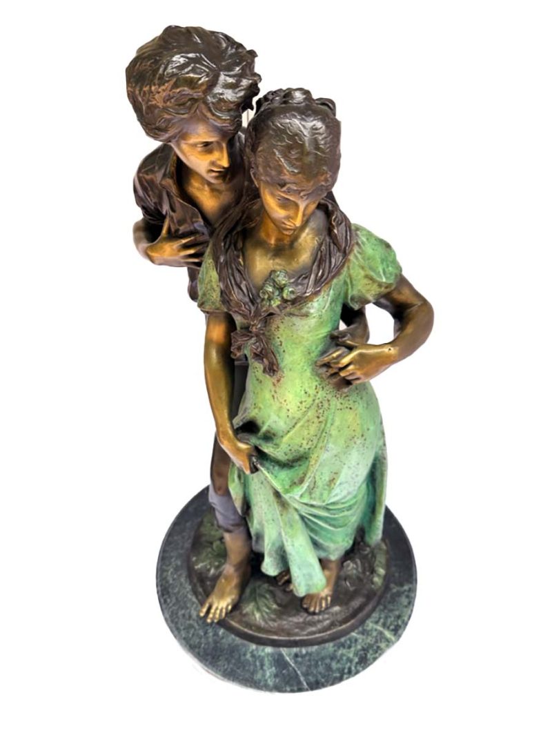 Luca Madrassi bronze sculpture | Figurative, titled Lovers