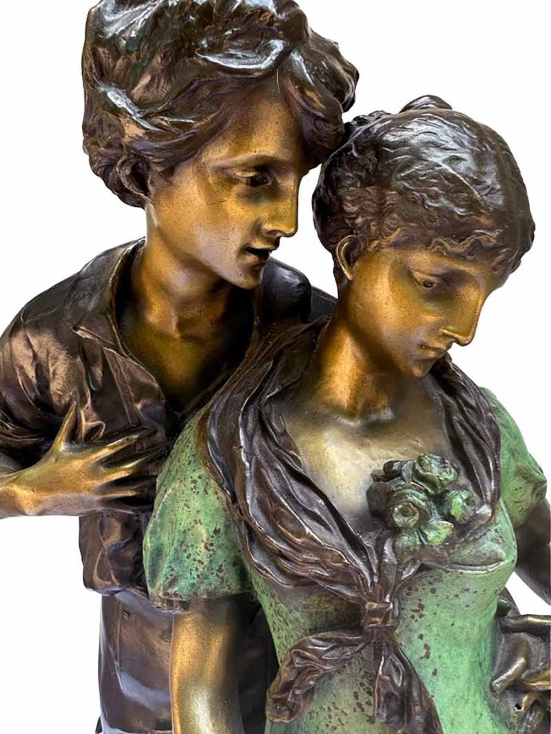 Luca Madrassi bronze sculpture | Figurative, titled Lovers