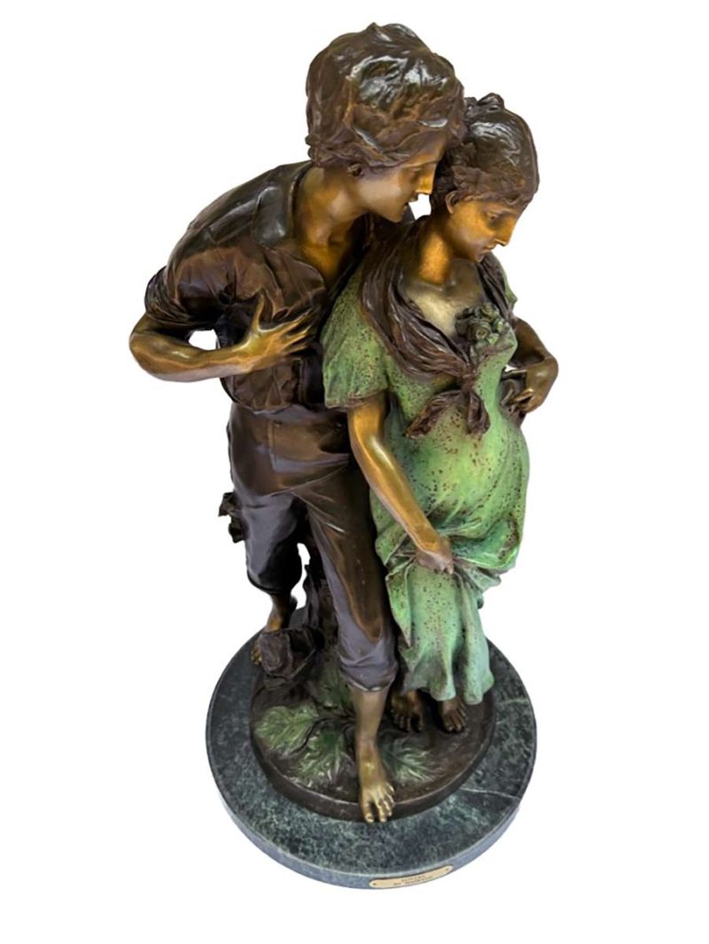 Luca Madrassi bronze sculpture | Figurative, titled Lovers
