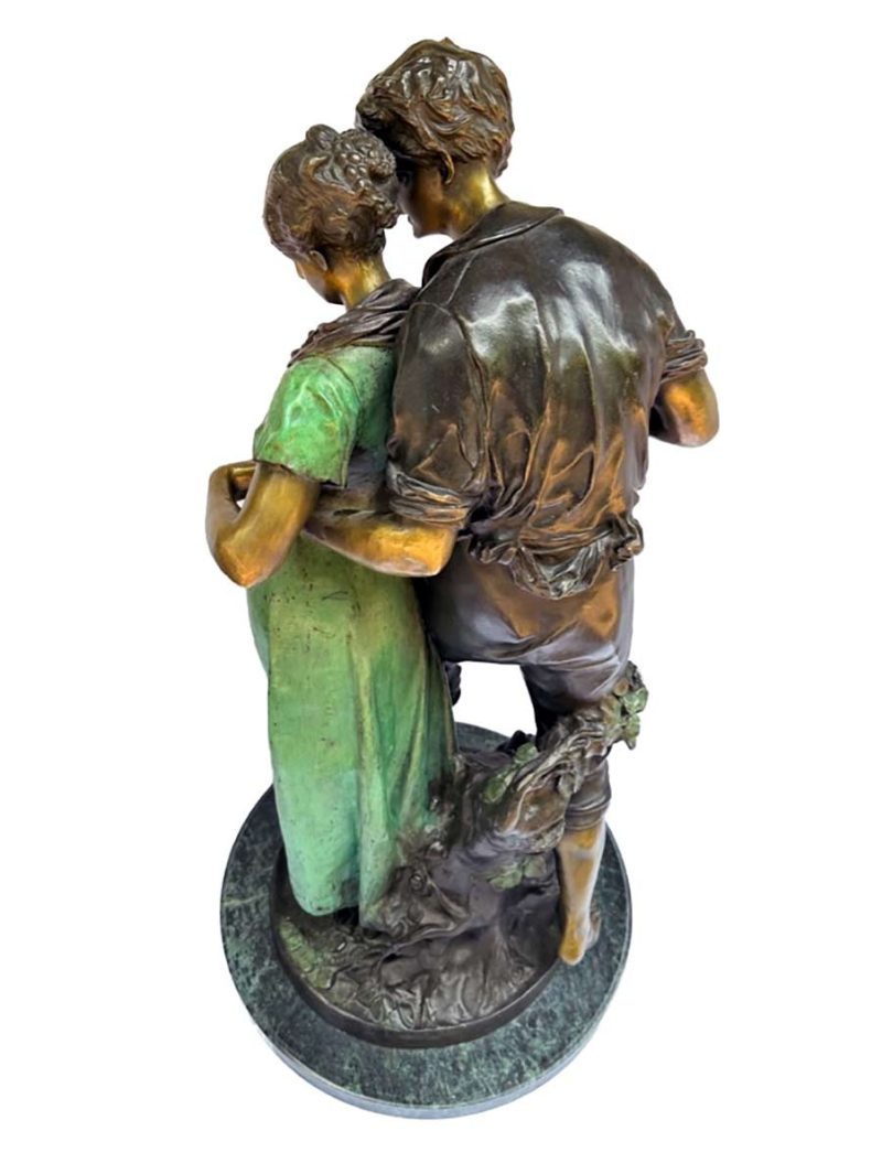 Luca Madrassi bronze sculpture | Figurative, titled Lovers