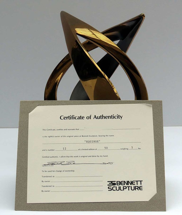 Bob Bennett bronze sculpture | Equinox - Limited Edition